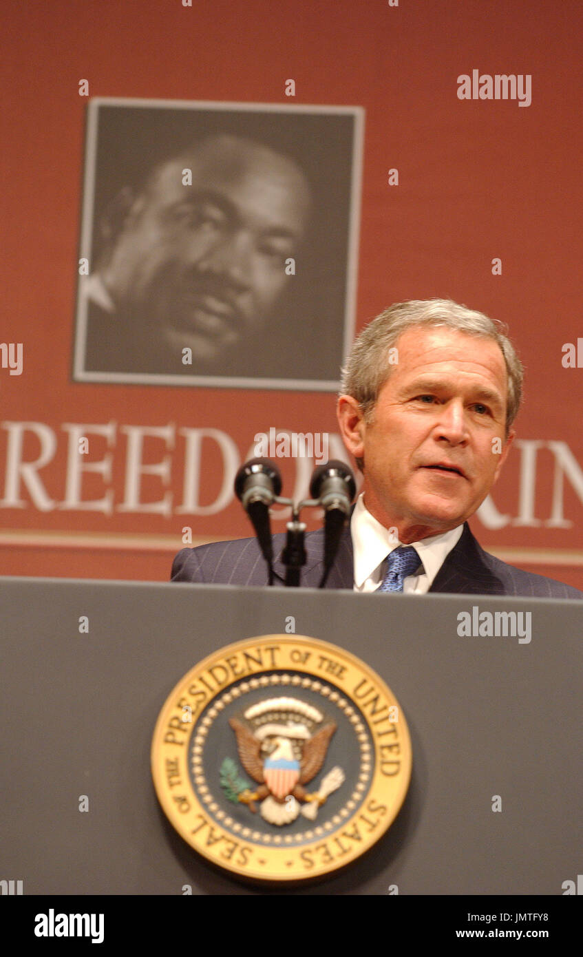 United States President George W. Bush attends the 3rd Annual ...