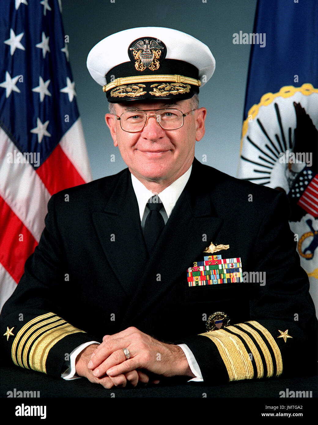 Admiral Vern Clark, the 27th Chief of United States Naval Operations ...