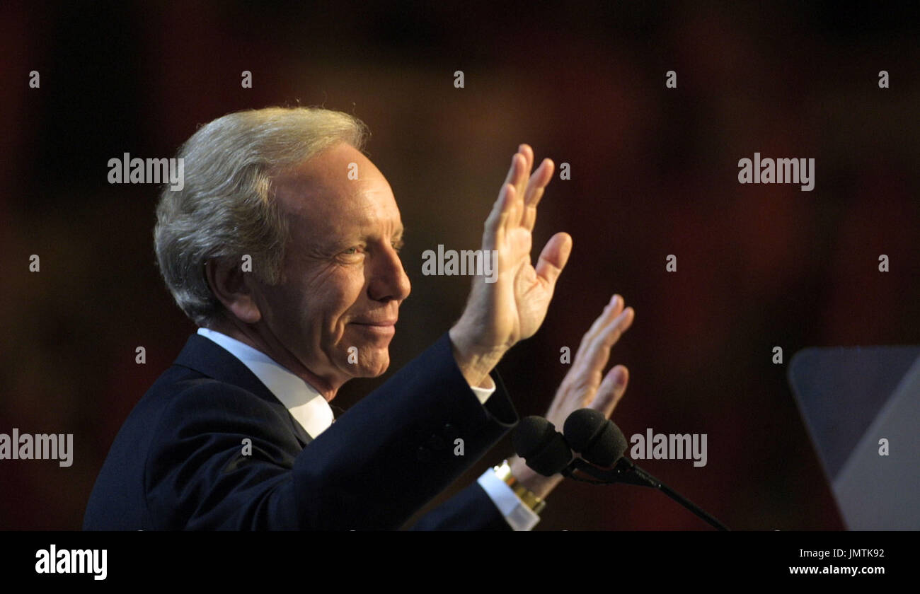 Los Angeles, CA - August 16, 2000 -- United States Senator Joseph ...