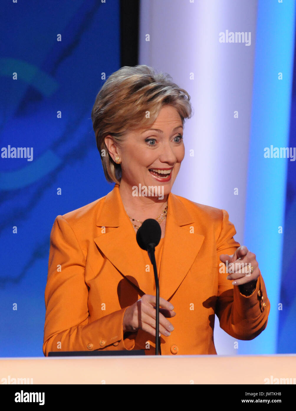 Denver, CO - August 26, 2008 -- United States Senator Hillary Rodham ...