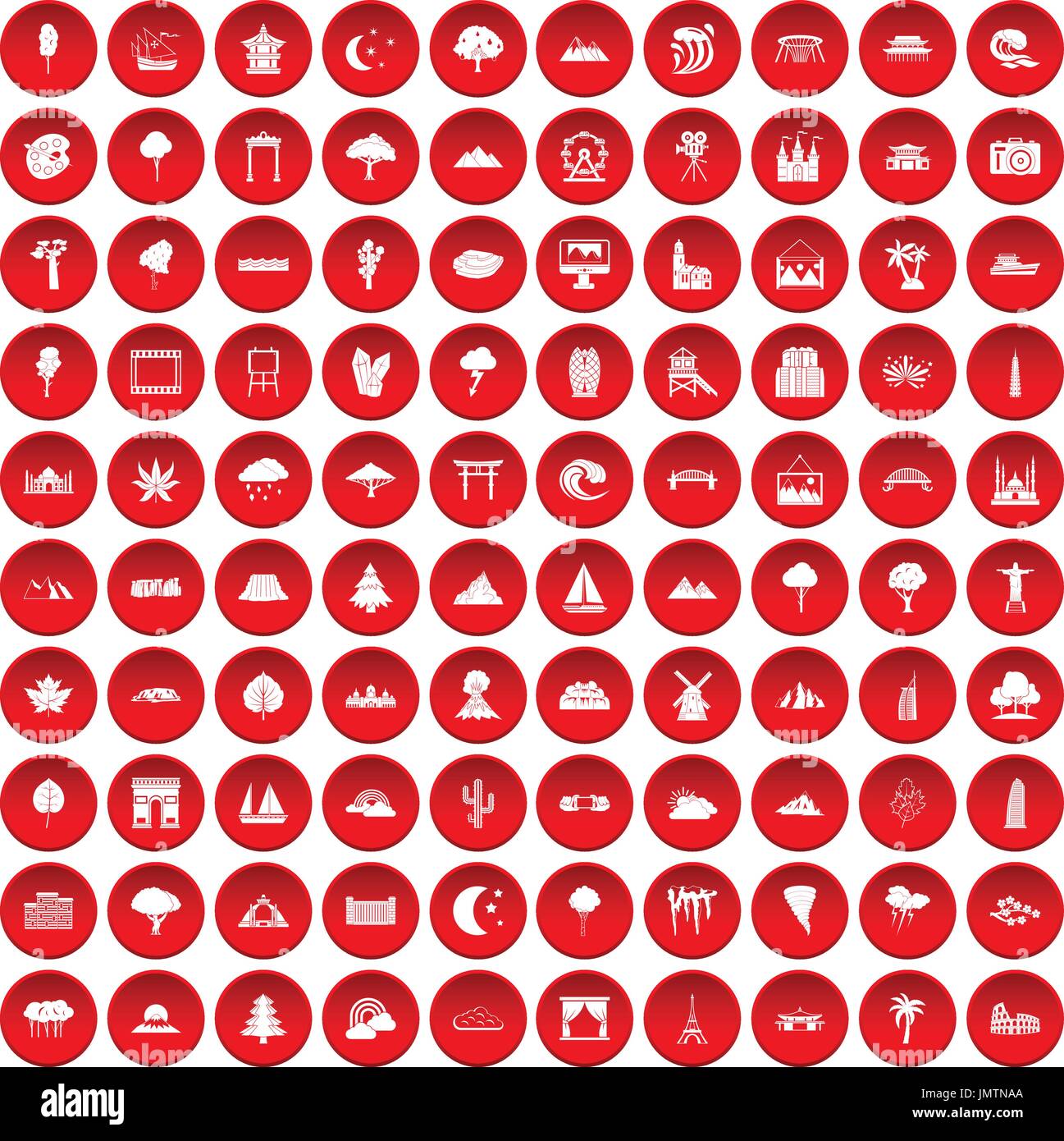 Cactus forest view Stock Vector Images - Alamy