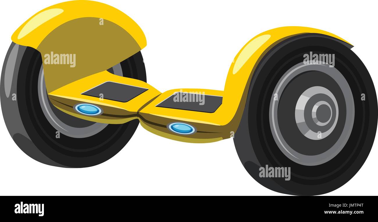 Self balancing hoverboard icon, cartoon style Stock Vector Image & Art ...