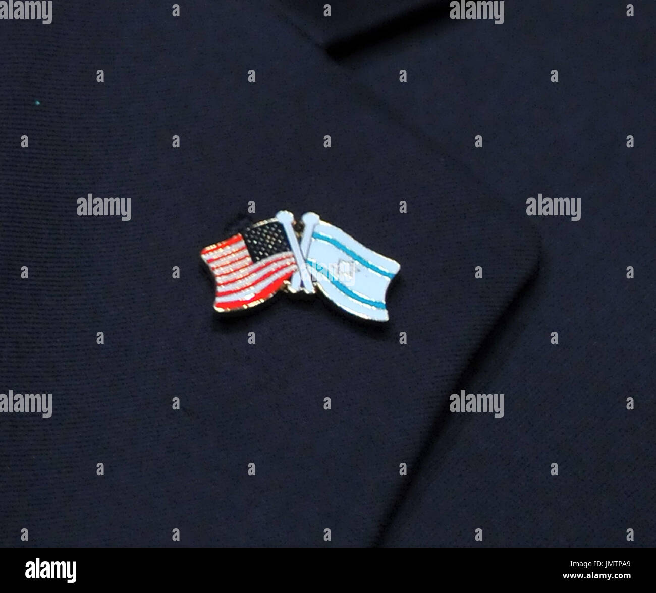 Washington, D.C. - June 4, 2008 -- Close-up of the pin worn by United ...