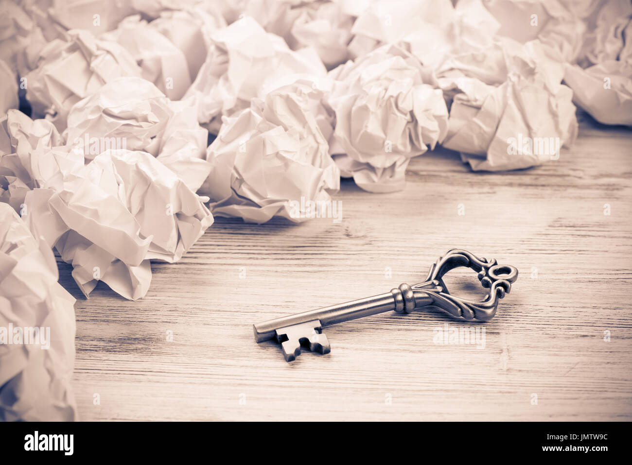 Finding key to success Stock Photo - Alamy