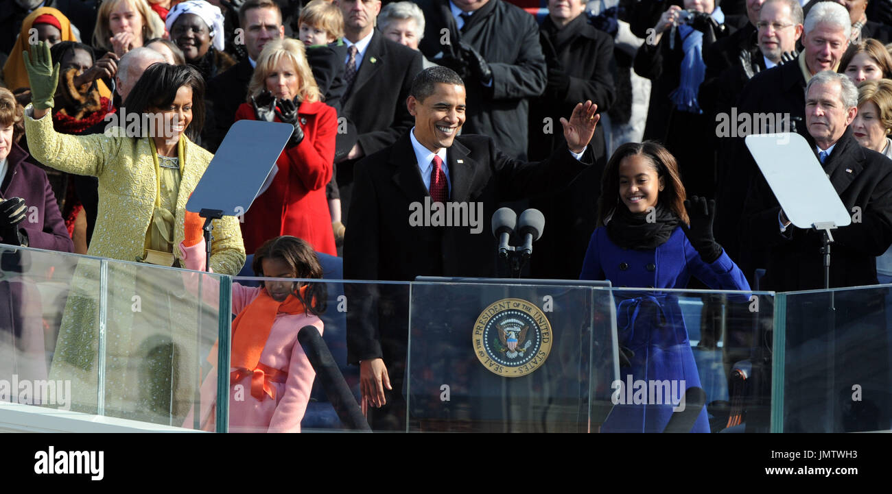 Washington, DC - January 20, 2009 -- United States President President ...
