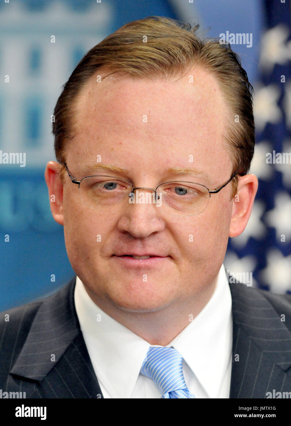 Washington, DC - January 22, 2009 -- White House Press Secretary Robert ...