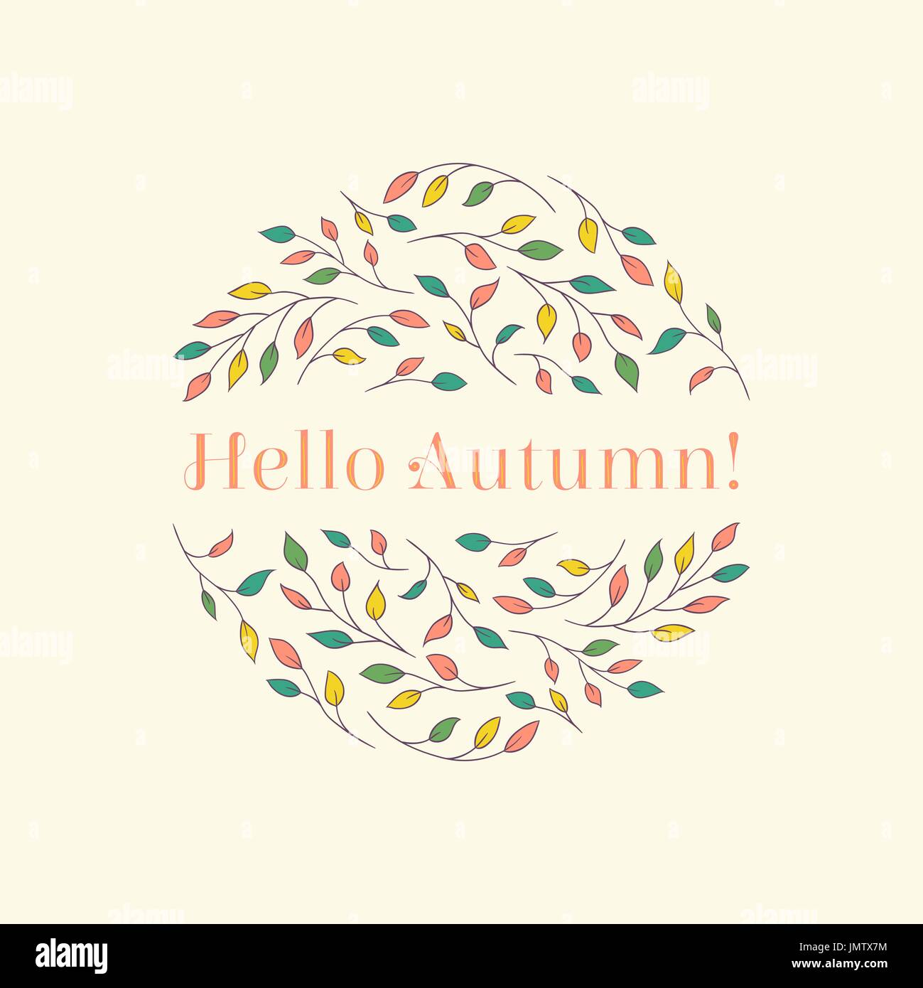 Orange hello vector vectors hi-res stock photography and images - Alamy