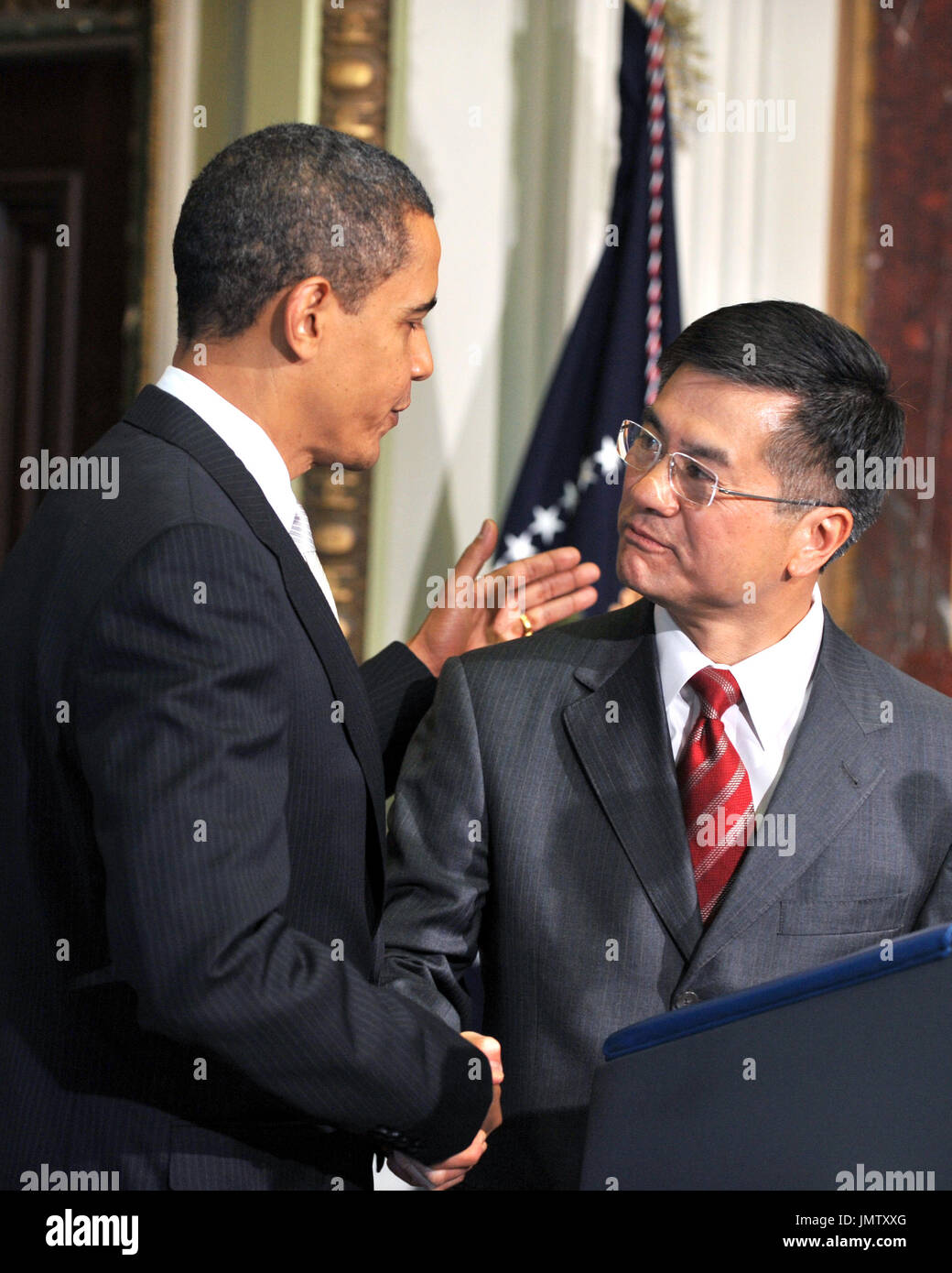 Washington, D.C. - February 25, 2009 -- Former Washington State ...