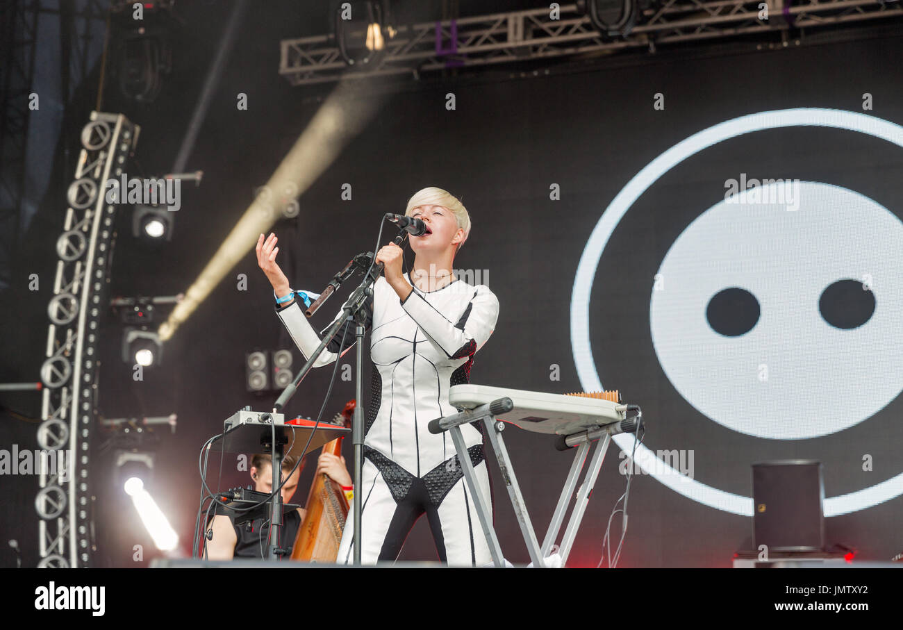 KIEV, UKRAINE - JUNE 29, 2017: Popular Ukrainian experimental electro ...