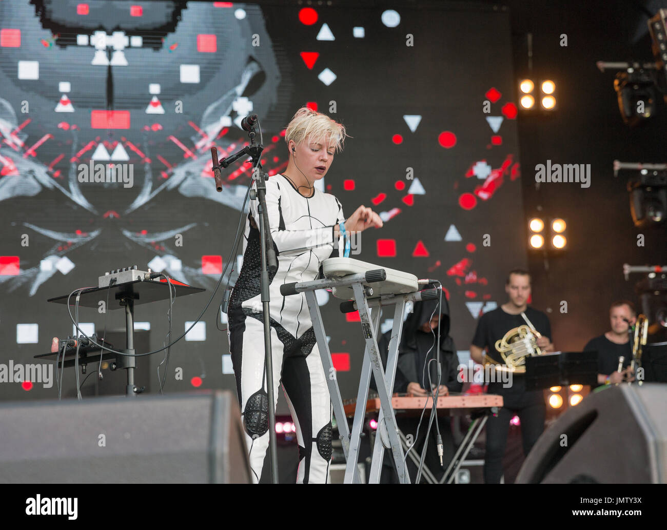 KIEV, UKRAINE - JUNE 29, 2017: Popular Ukrainian experimental electro ...