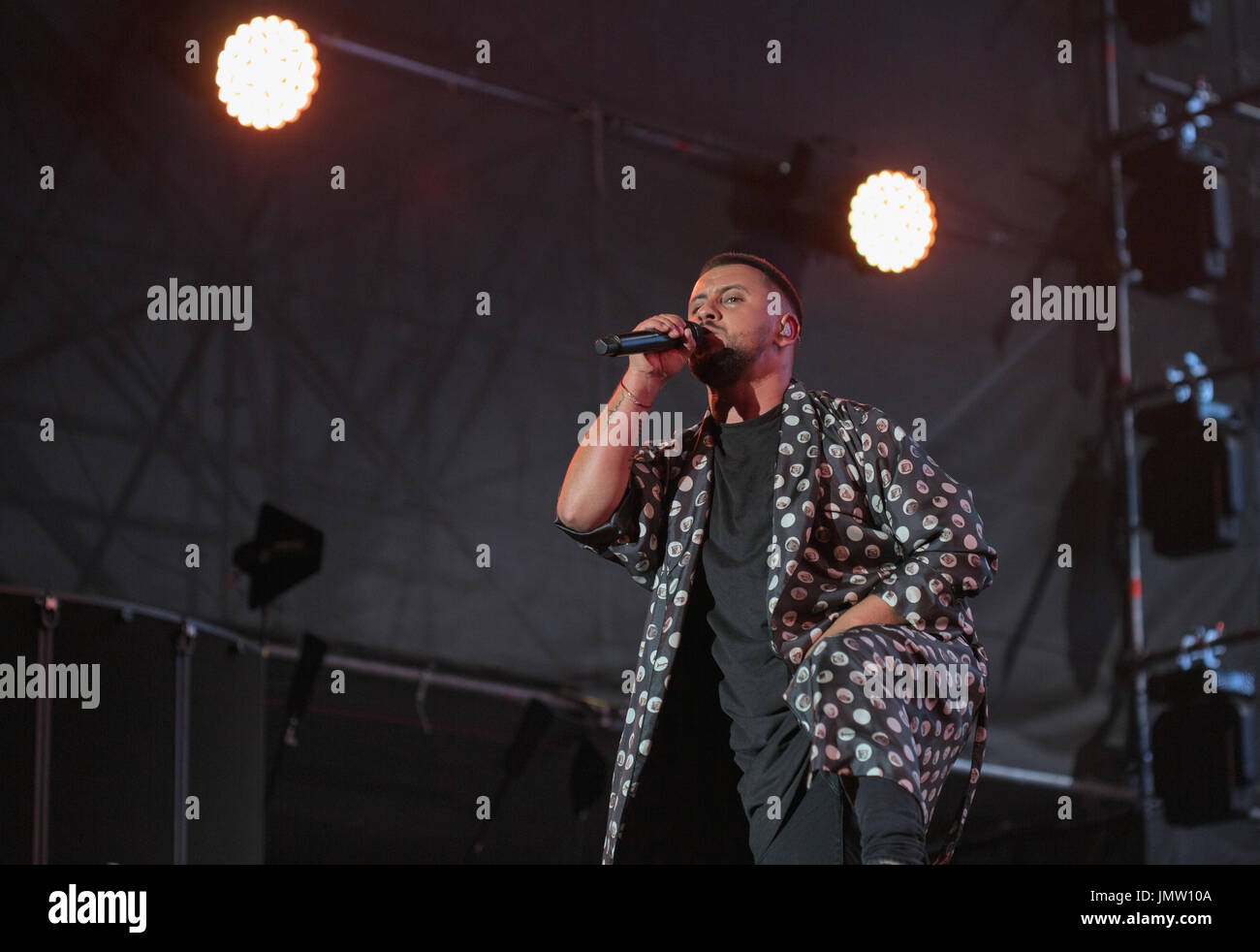 KIEV, UKRAINE - JULY 02, 2017: Popular Ukrainian singer and songwriter ...