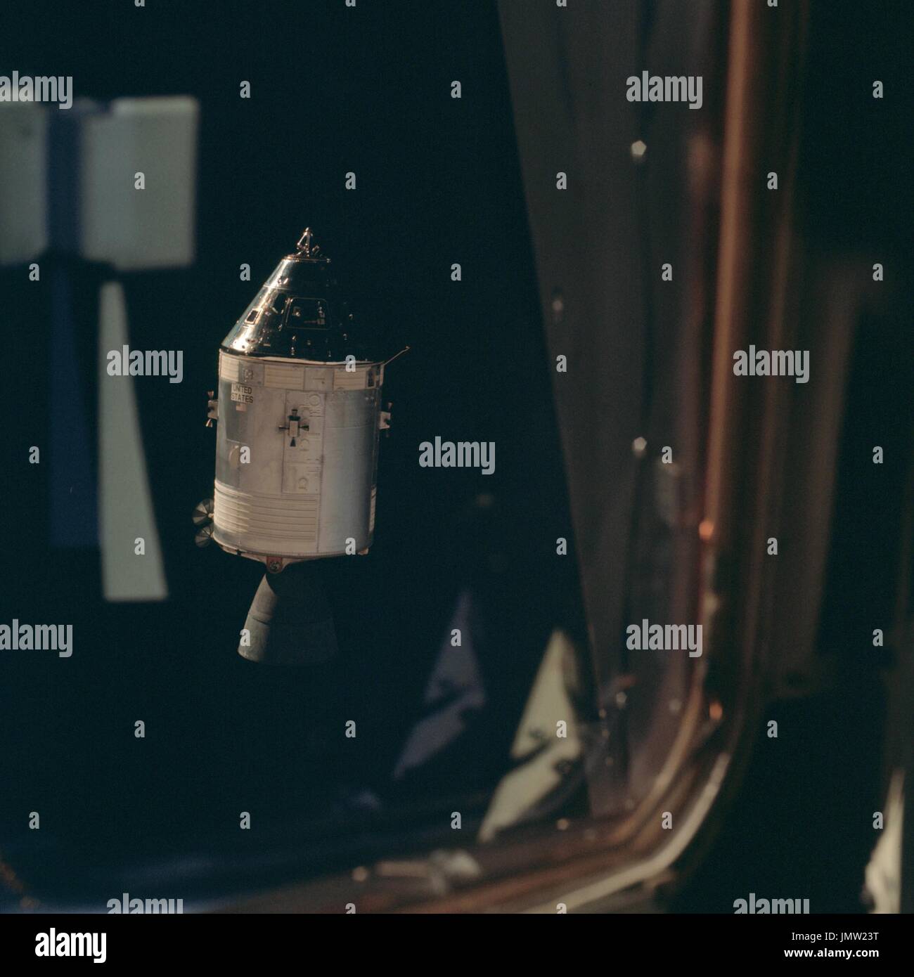 In Earth Orbit - (FILE) -- This view of the Apollo 9 command and ...