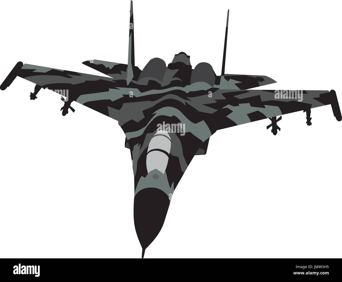 Camouflaged aircraft. Vector Stock Vector Image & Art - Alamy