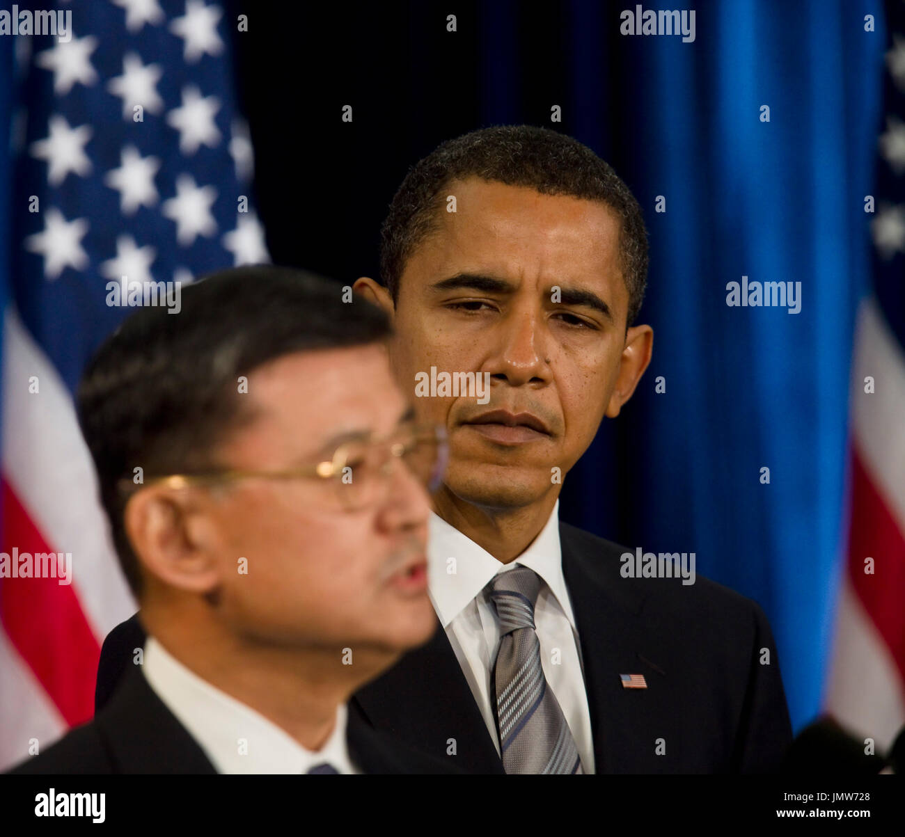 Chicago, IL - December 7, 2008 -- Retired Army General Eric K. Shinseki ...