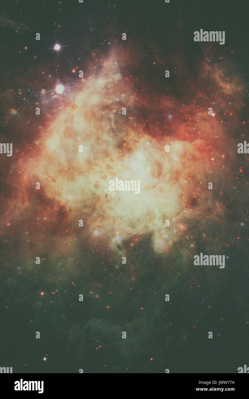 Nebula, galaxy and stars. Abstract science background. Elements of this ...