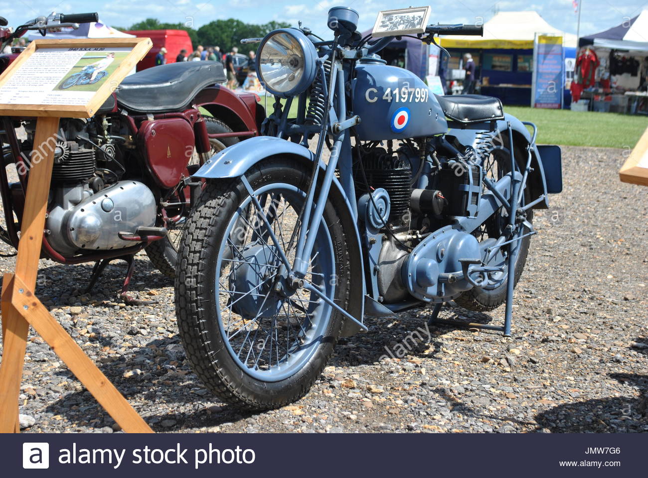 Vintage Bsa Motorcycle Stock Photos & Vintage Bsa Motorcycle Stock ...