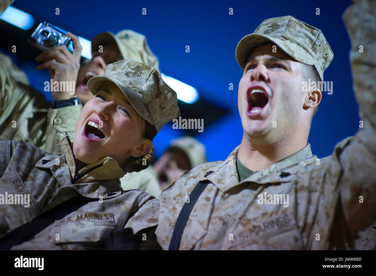 Al Asad Air Base, Iraq - December 19, 2008 -- United States Marine ...