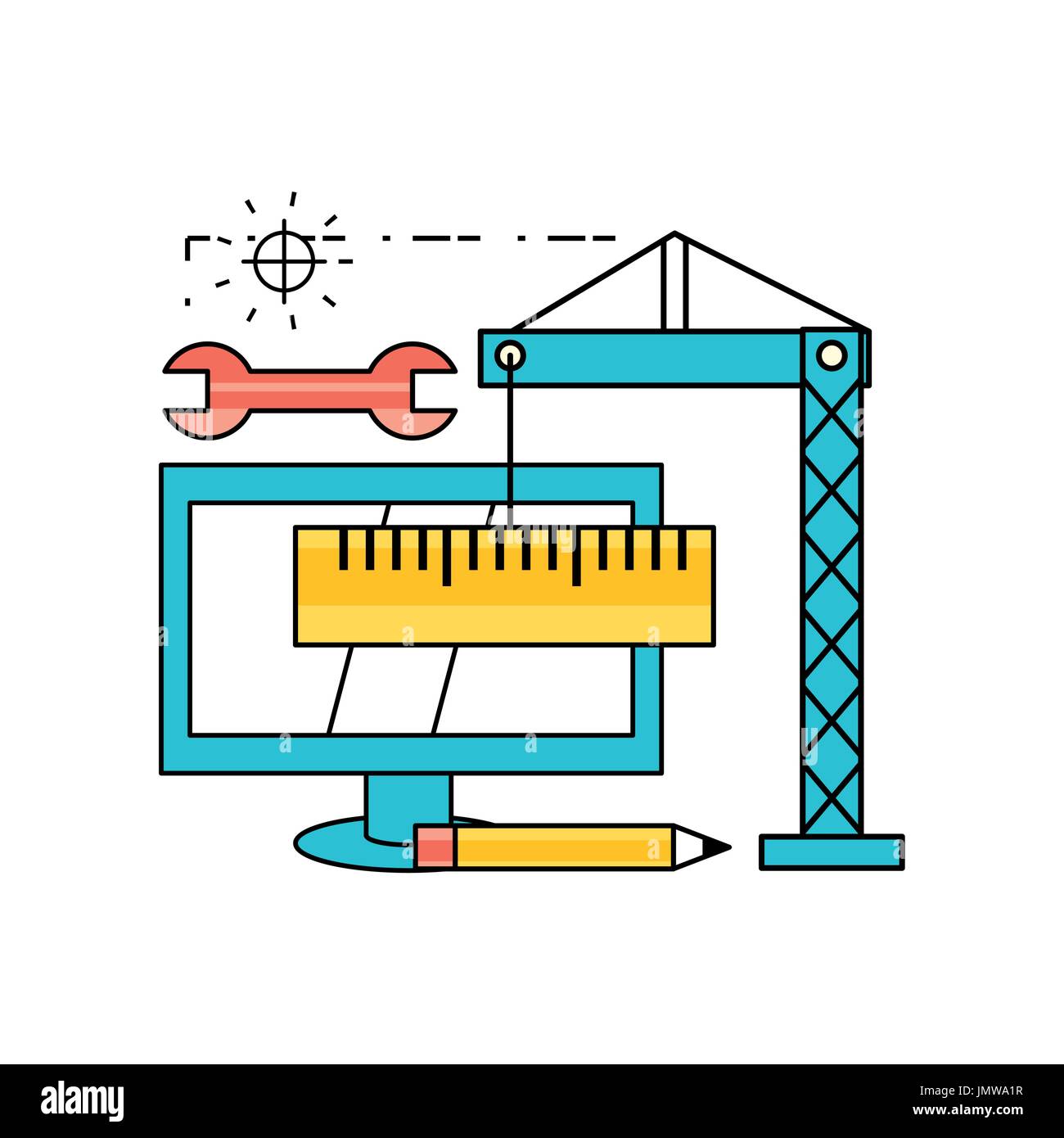 Process processing program programming Cut Out Stock Images & Pictures ...