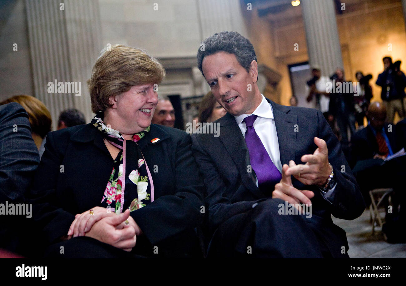 New York, NY - September 14, 2009 -- Timothy Geithner, United States ...