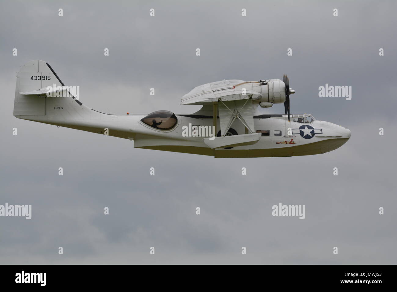 Catalina Miss pickup, world war 2 amphibious airplane Stock Photo - Alamy