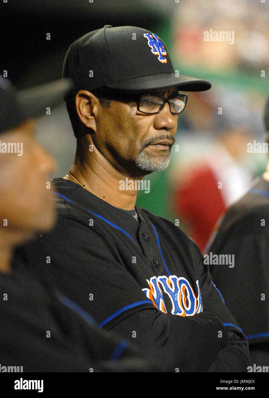 Washington, D.C. - September 18, 2008 -- New York Mets manager Jerry ...