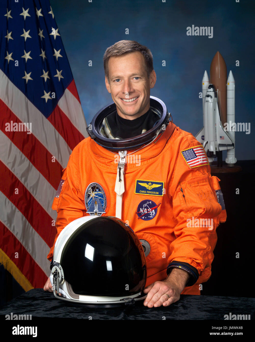 Houston, TX - (FILE) -- Portrait of Astronaut Christopher J. Ferguson ...