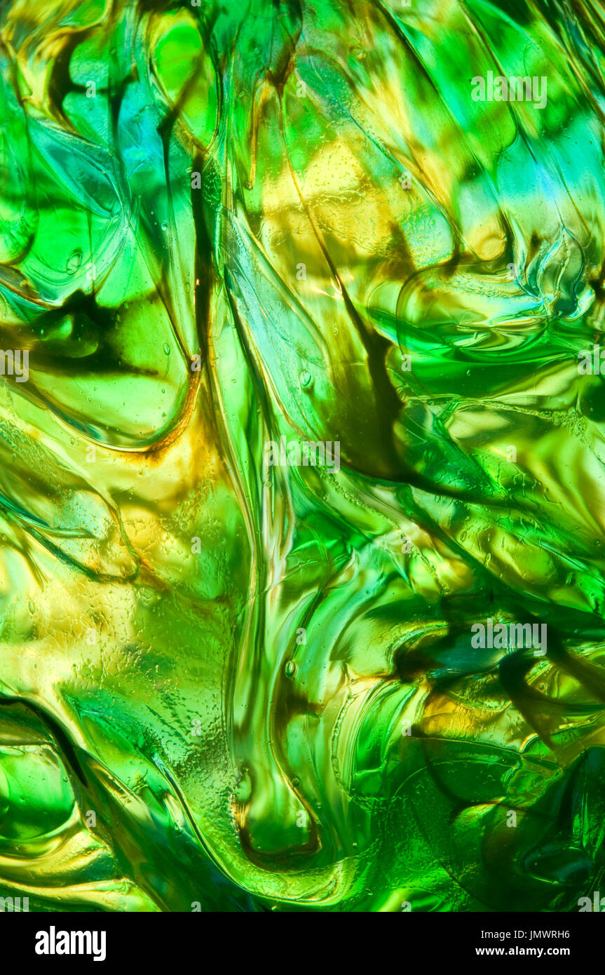 Blown glass float, Oregon Stock Photo - Alamy