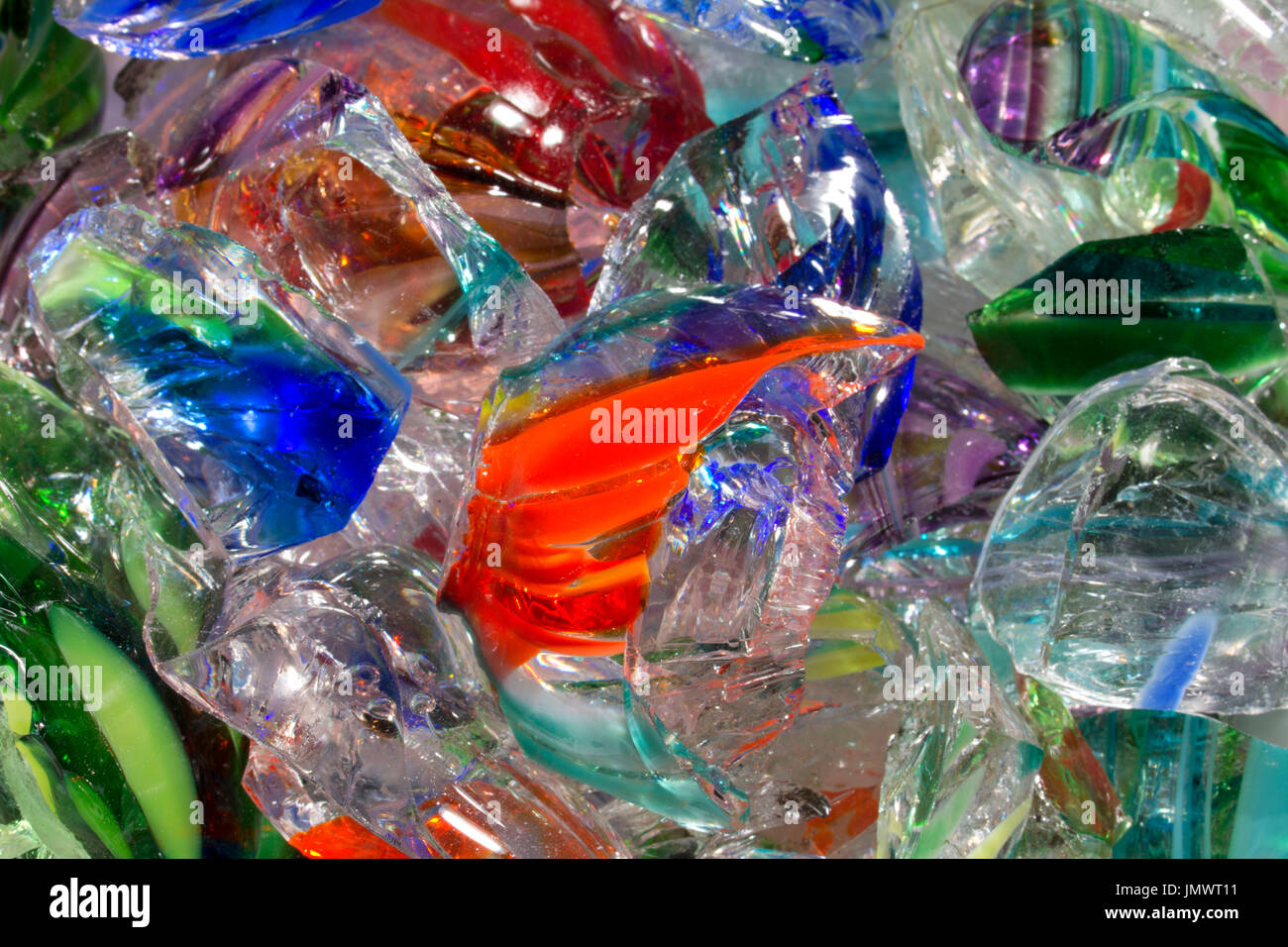 Glass shards, Oregon Stock Photo - Alamy
