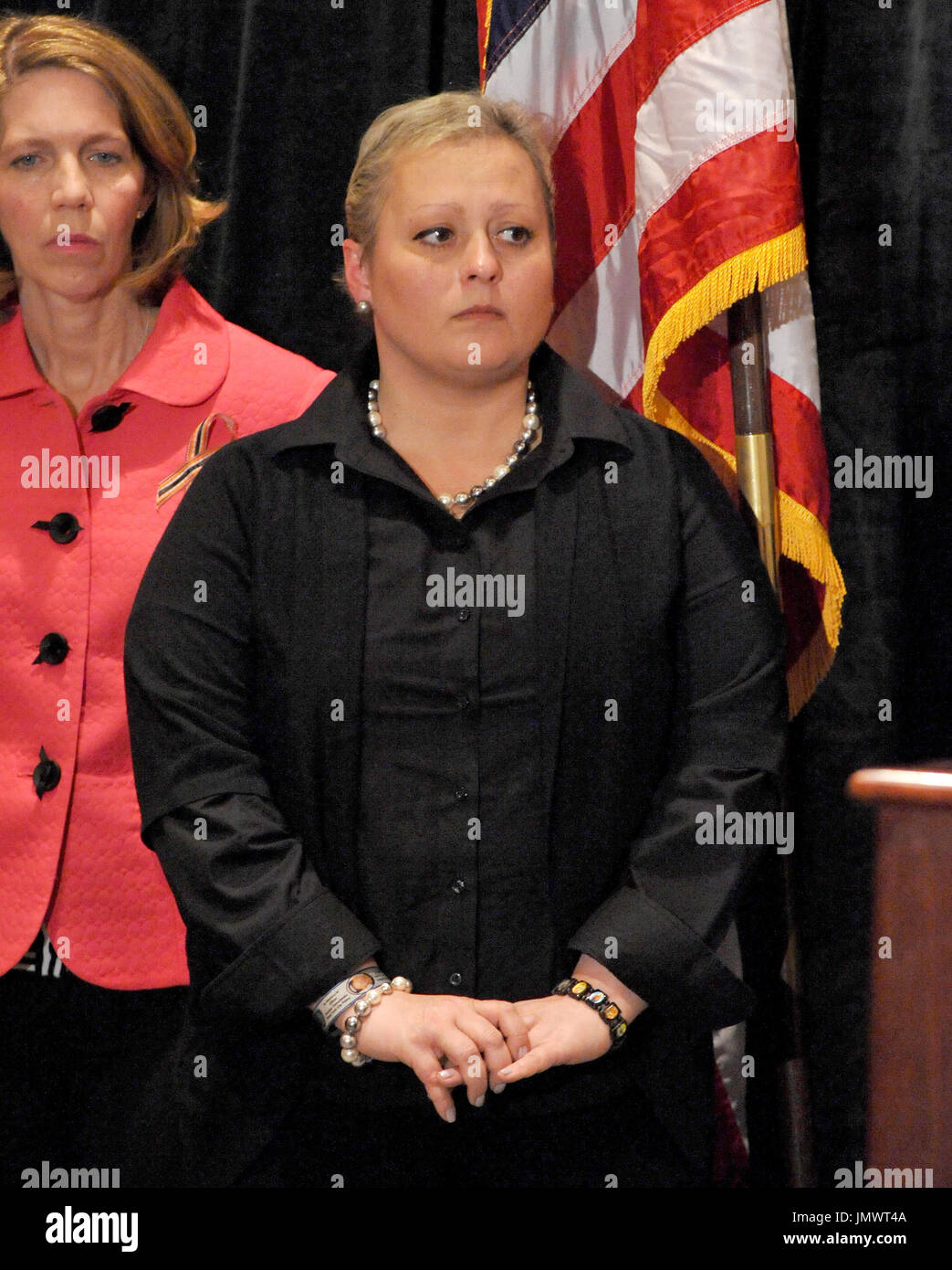 Arlington, VA - April 13, 2009 -- Tatyana Timoshenko, mother of slain ...