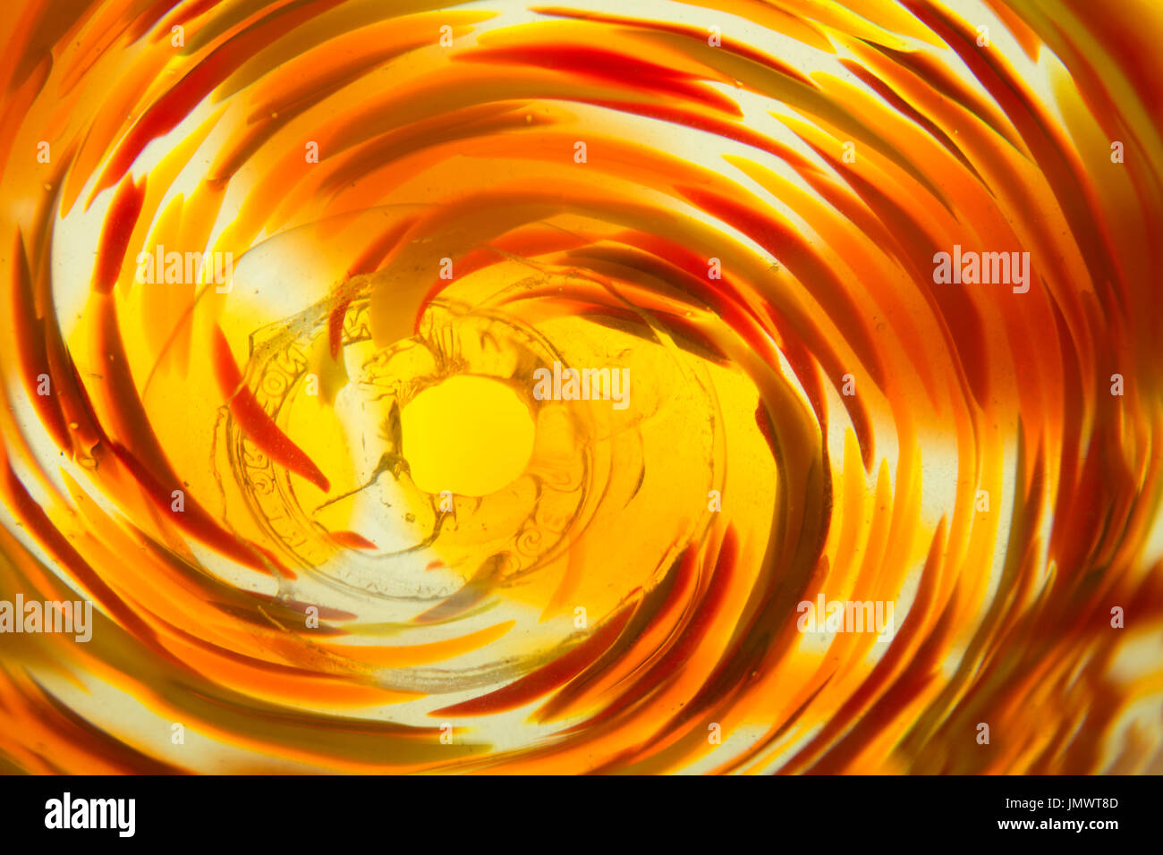 Blown glass float, Oregon Stock Photo - Alamy