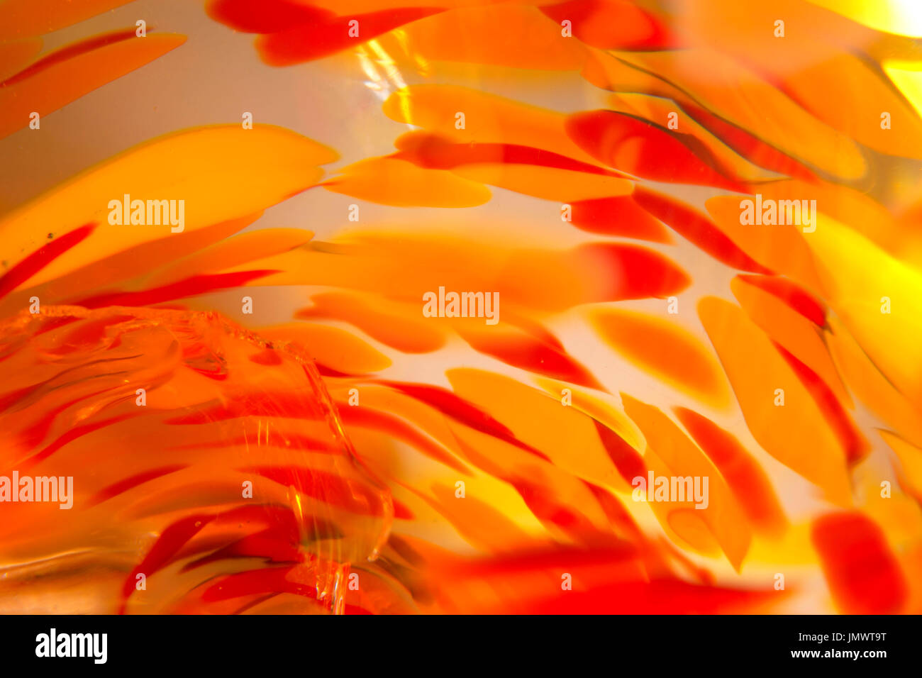 Blown glass float, Oregon Stock Photo - Alamy