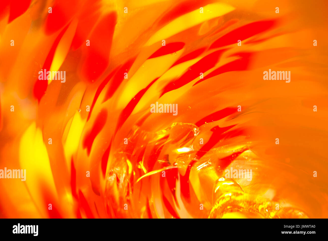 Blown glass float, Oregon Stock Photo - Alamy