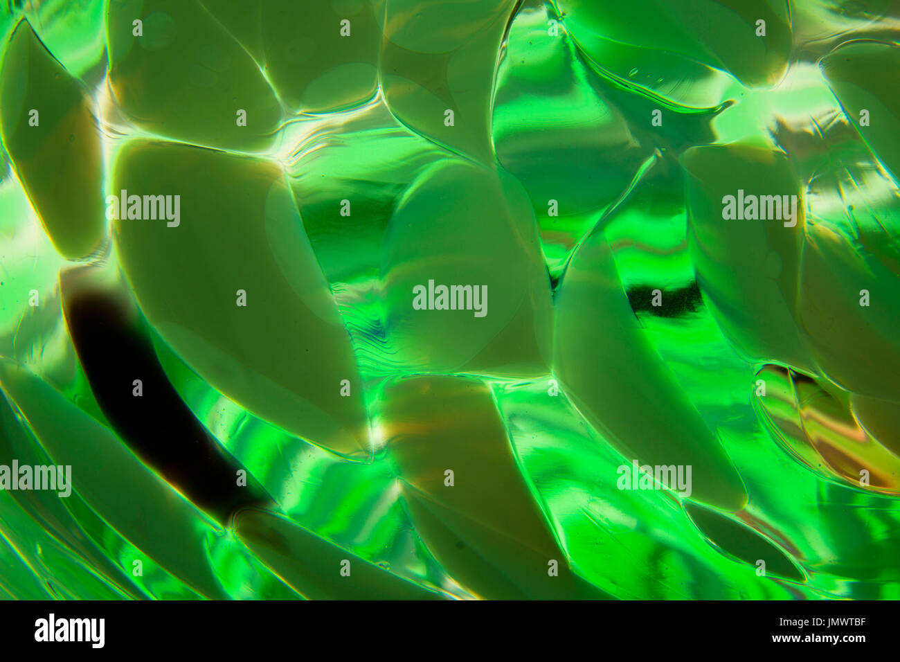 Blown glass float, Oregon Stock Photo - Alamy