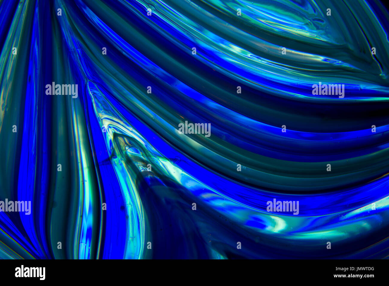 Blown glass float, Oregon Stock Photo - Alamy