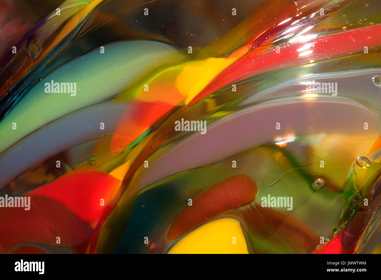 Blown glass float Stock Photo - Alamy