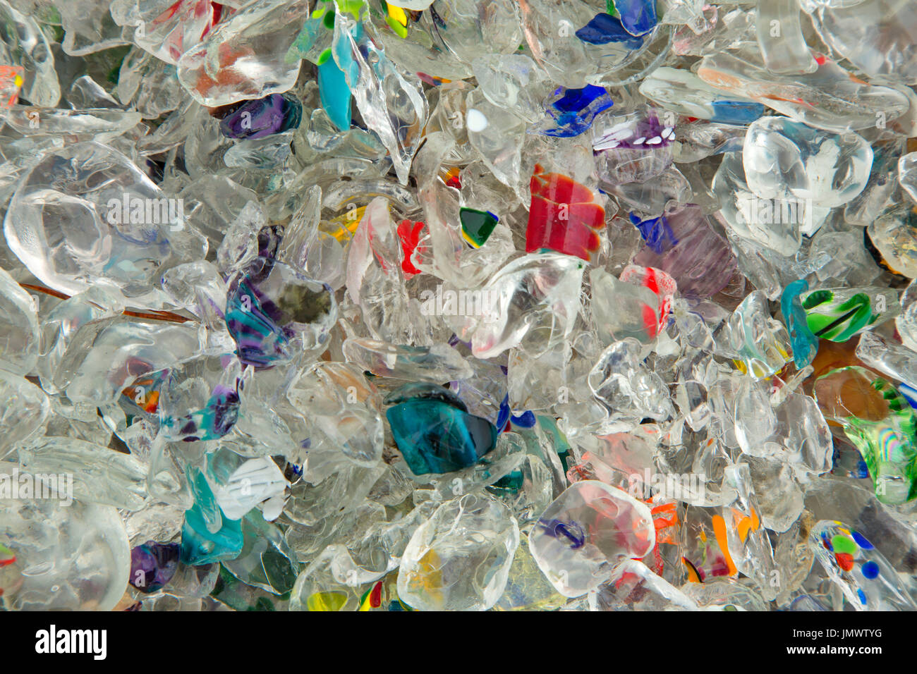 Glass shards, Oregon Stock Photo - Alamy