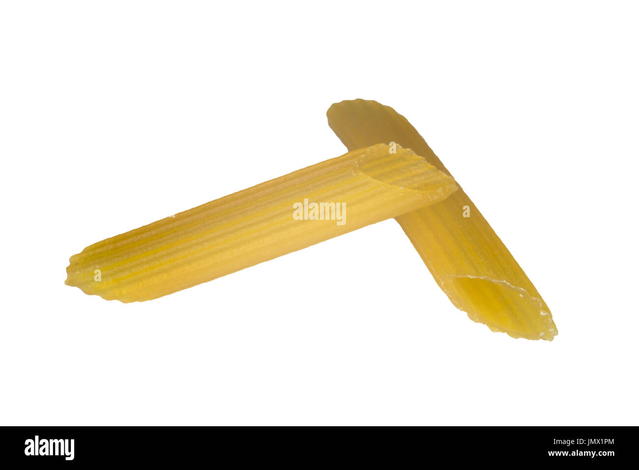 Pasta size pen on a white background Stock Photo - Alamy