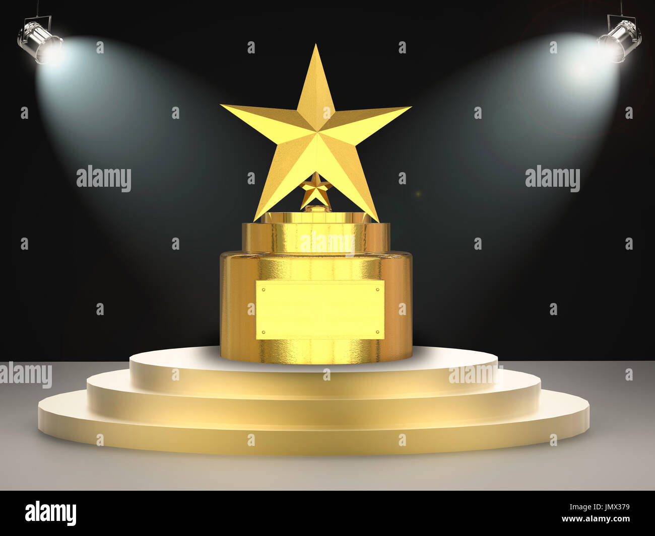 Trophy on stage hi-res stock photography and images - Alamy