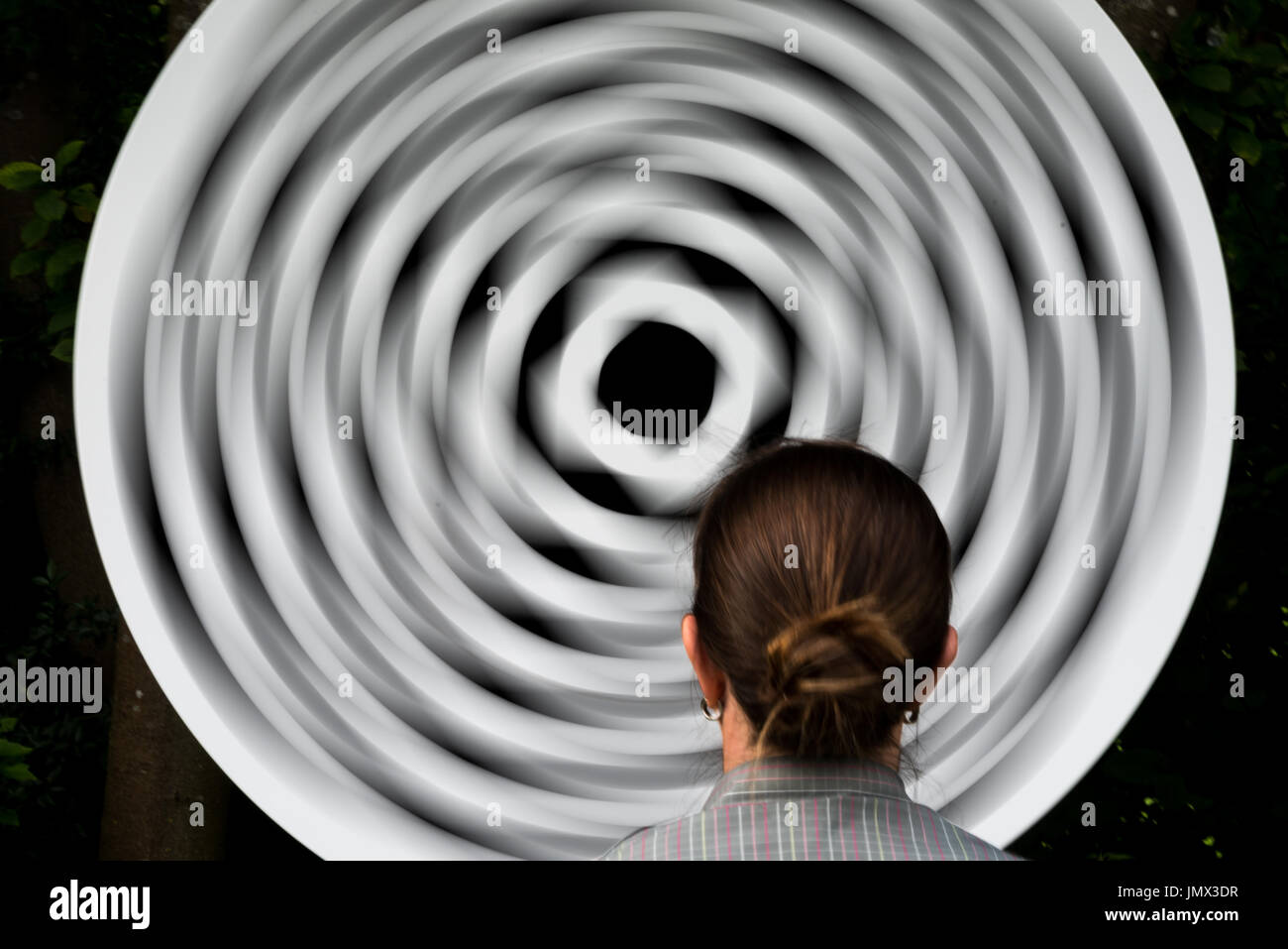 Optical Illusion Park of the senses in germany Stock Photo - Alamy