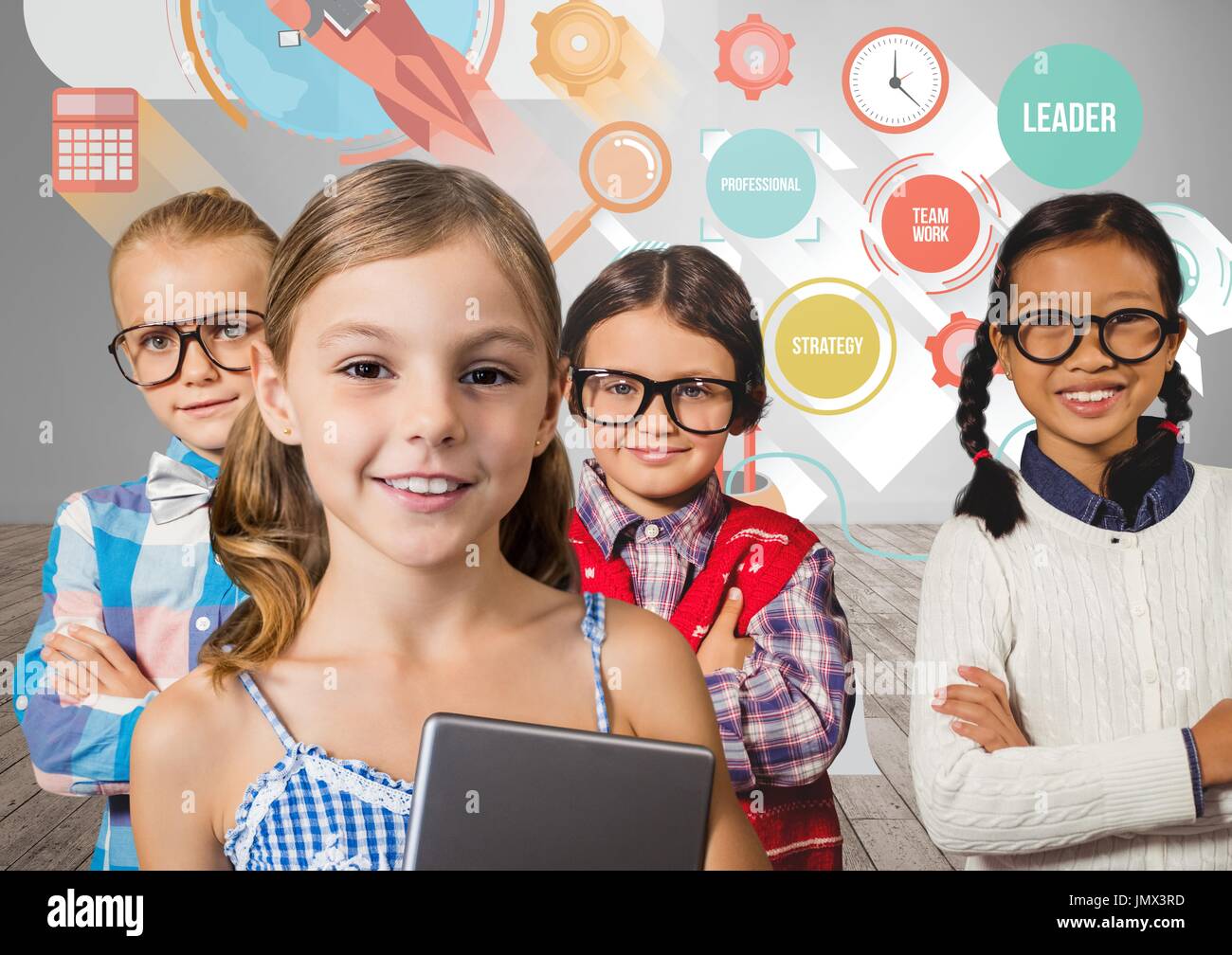 Kids wall graphics hi-res stock photography and images - Alamy