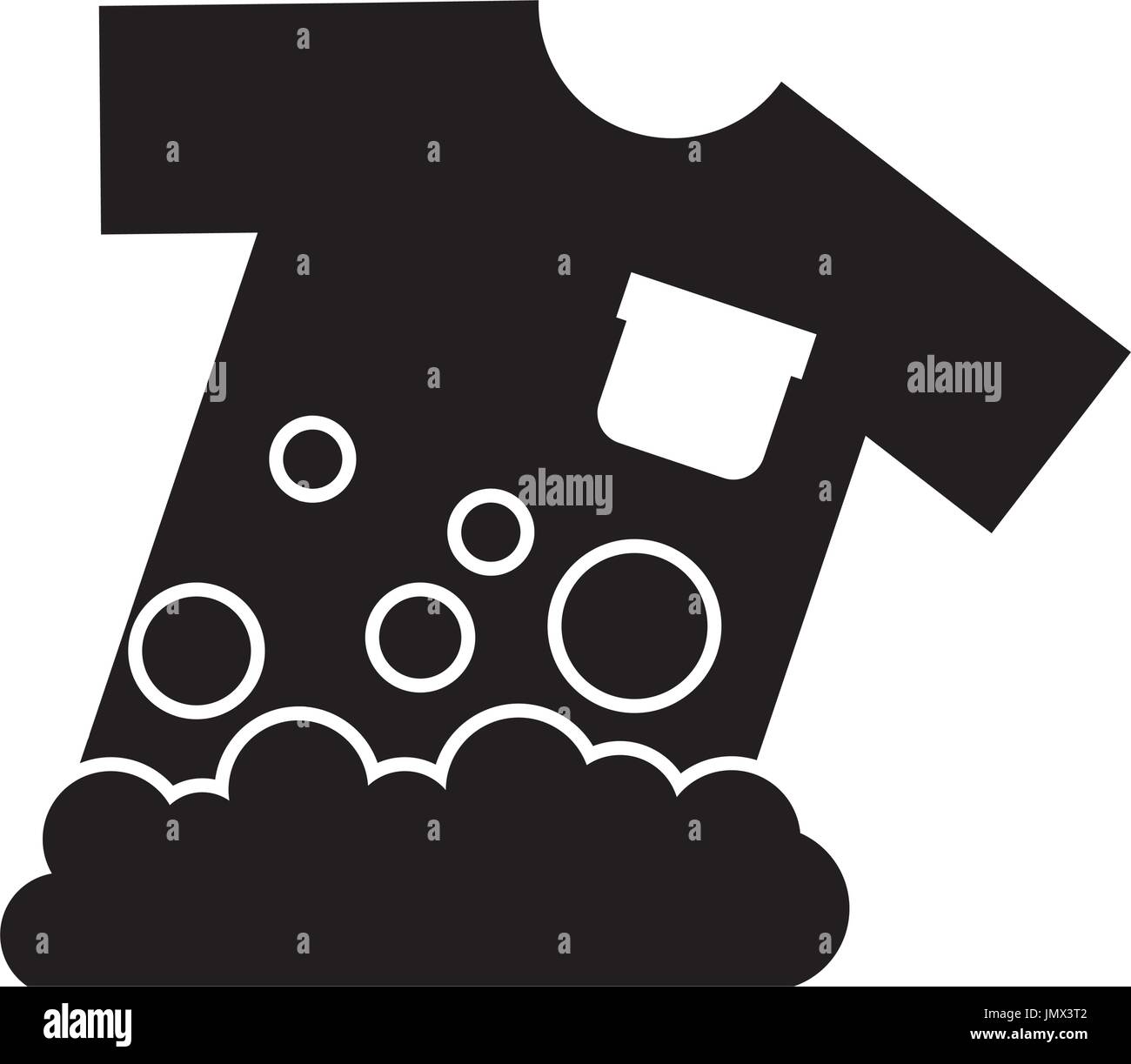 Washing garments Stock Vector Images - Alamy