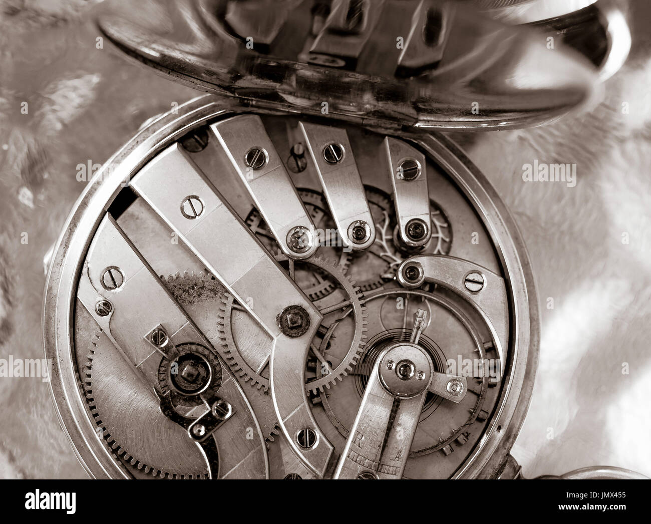Pocket watch mechanism hi-res stock photography and images - Alamy