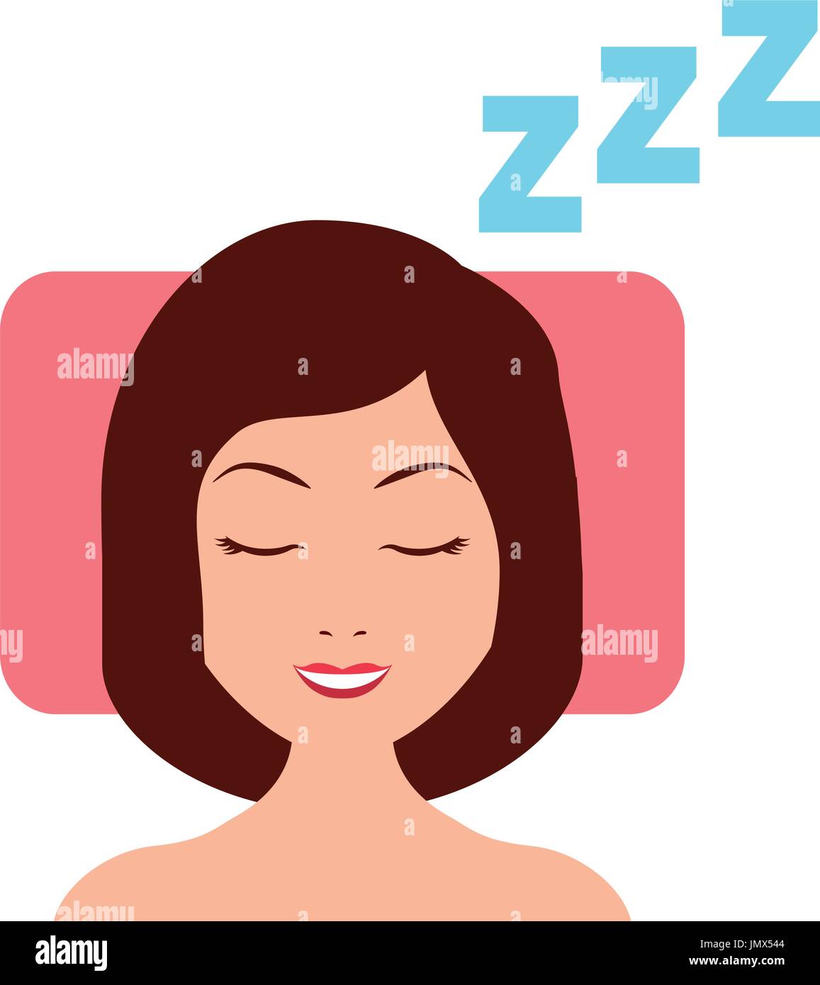Sleeping woman avatar icon Stock Vector Image & Art - Alamy