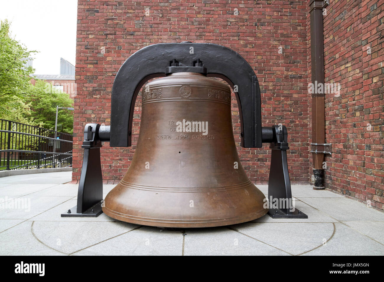old memorial church bell harvard university Boston USA Stock Photo - Alamy