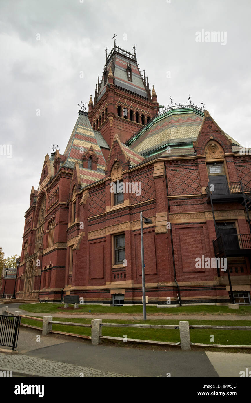 Memorial hall and sanders theatre hi-res stock photography and images ...