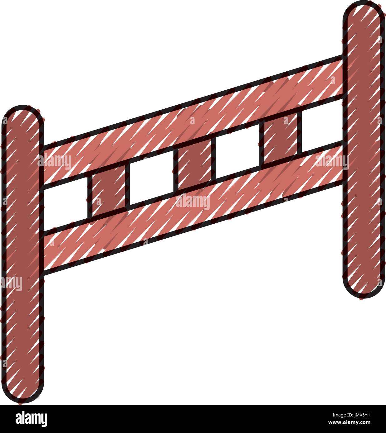 Wooden fenc Stock Vector Images - Alamy