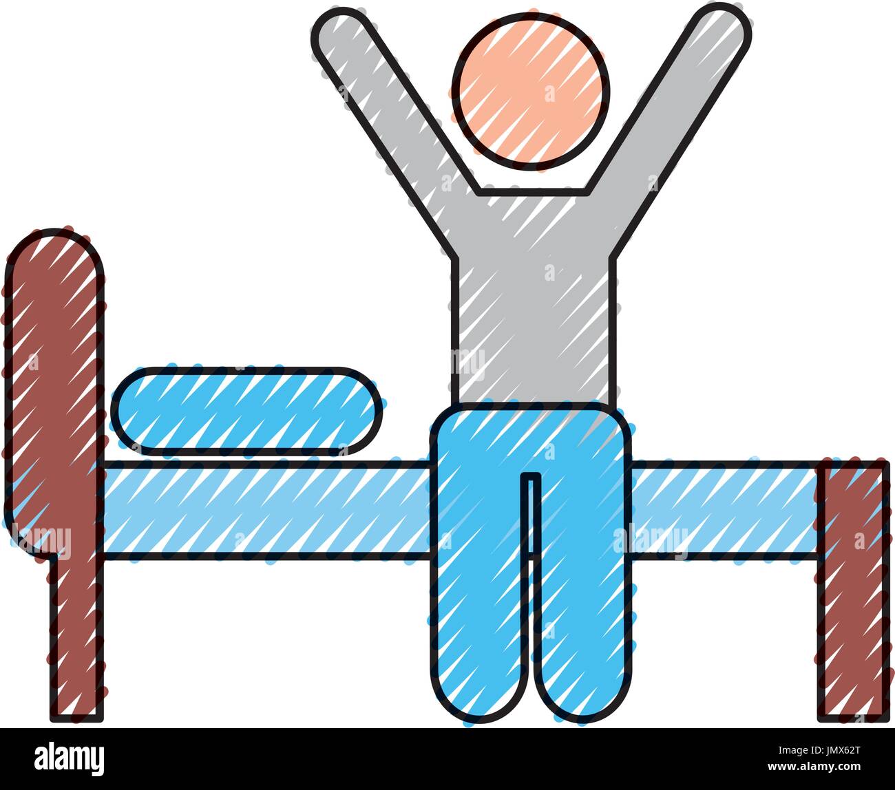 Avatar of a person waking up Stock Vector Image & Art - Alamy