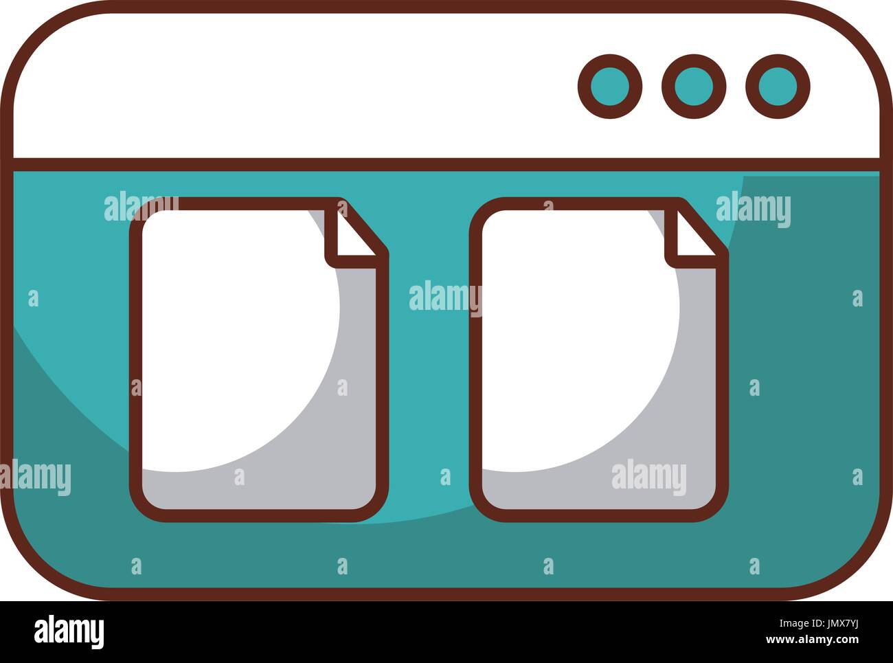 Back window display Stock Vector Images - Alamy