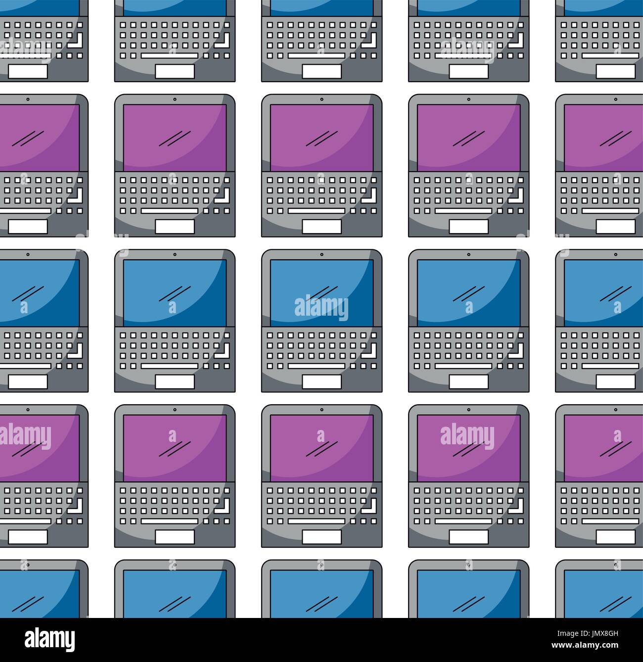 laptop computer pattern background Stock Vector Image & Art - Alamy