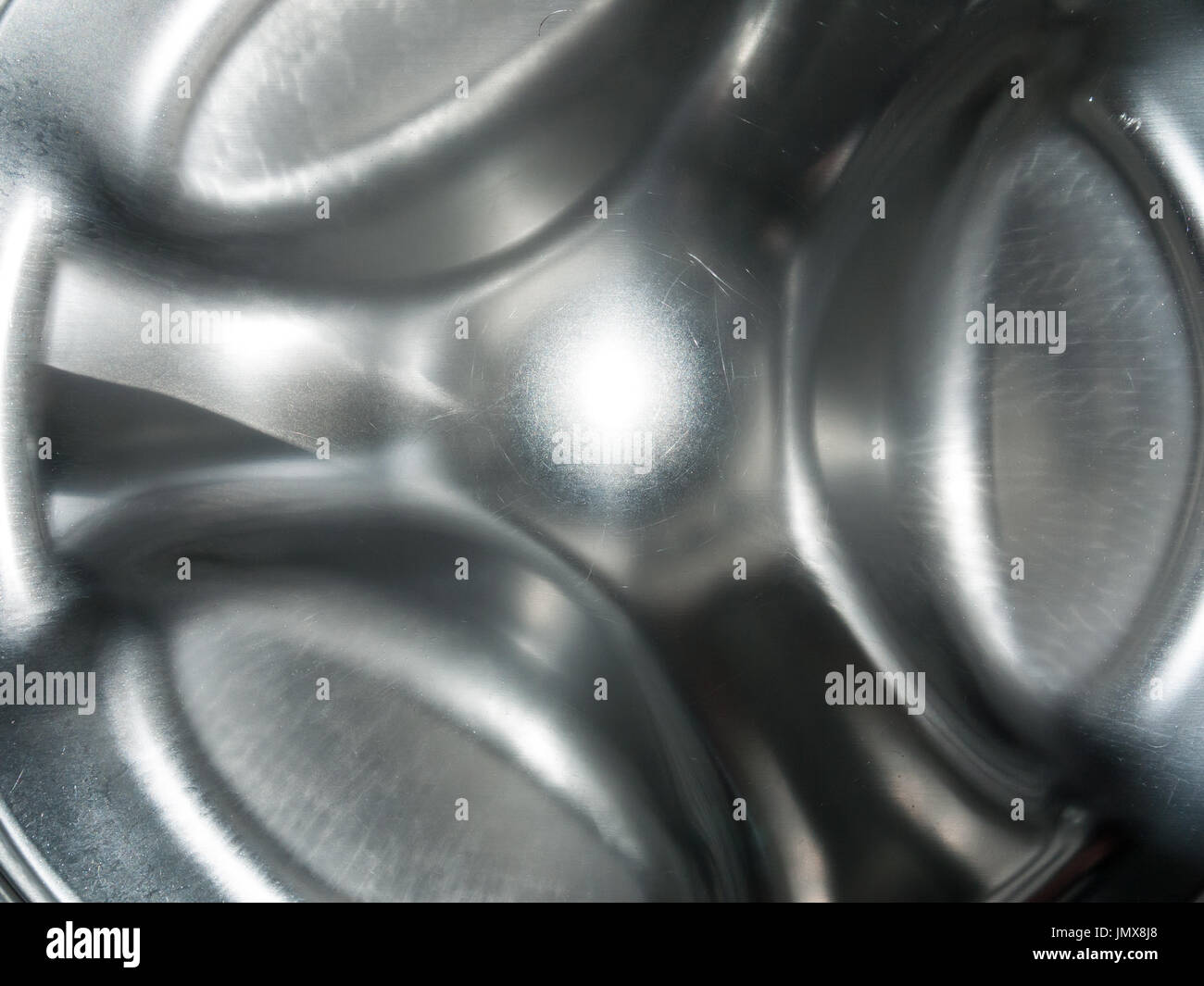 close up of metal inside a washing machine; England; UK Stock Photo - Alamy